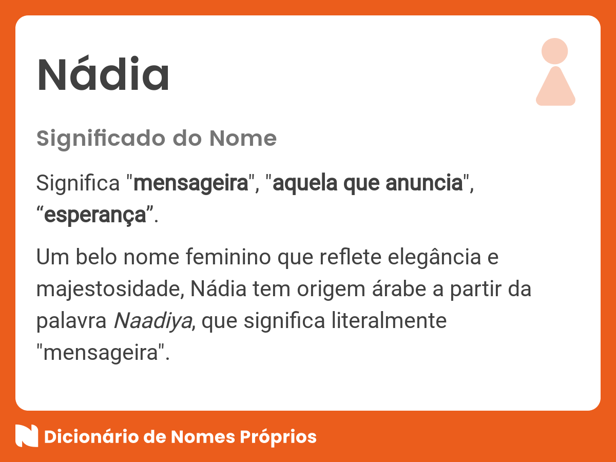 Significado do nome Nádia